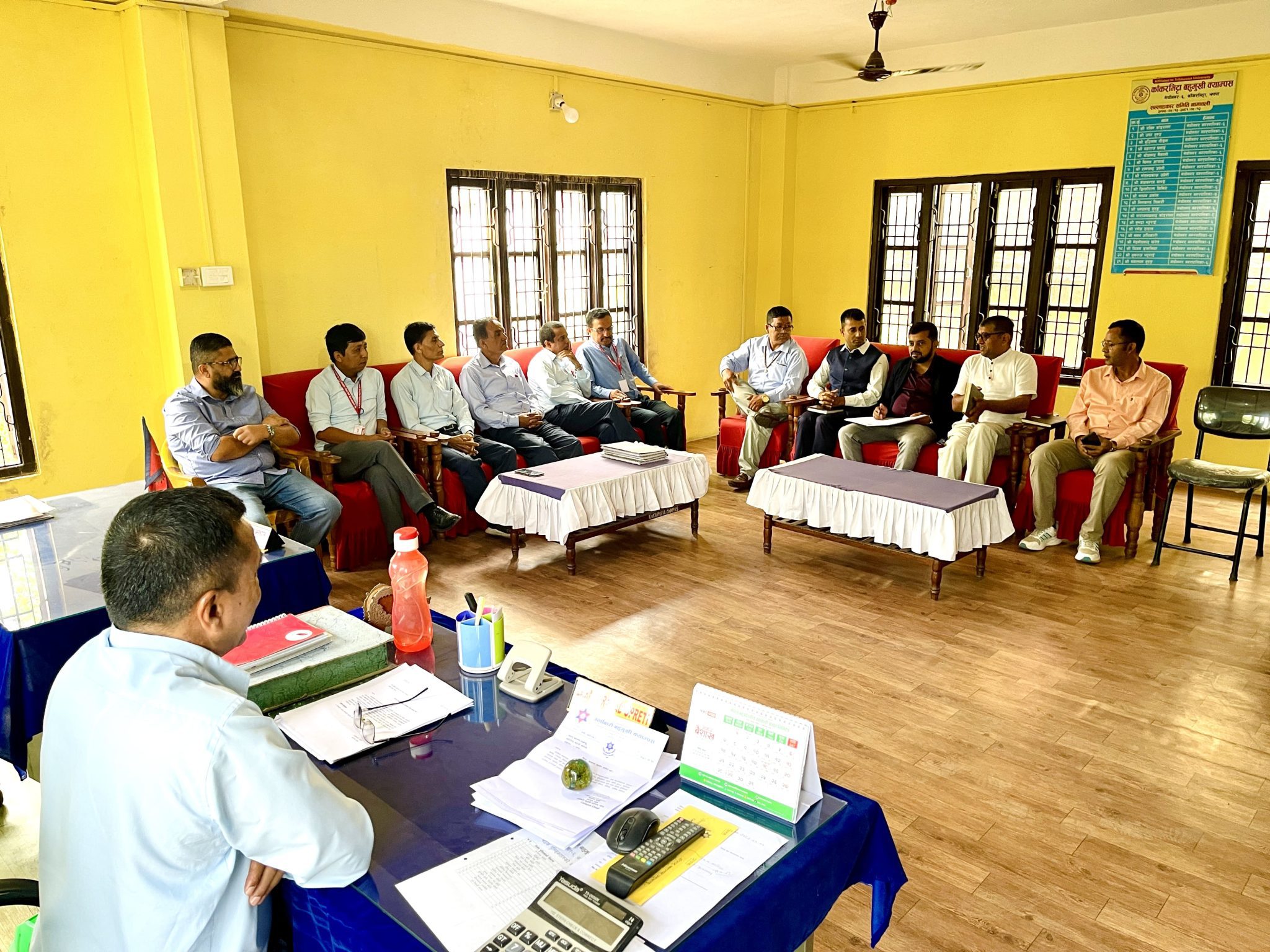 Exchange Visit by Urlabari Multiple Campus for QAA Experience Sharing ...